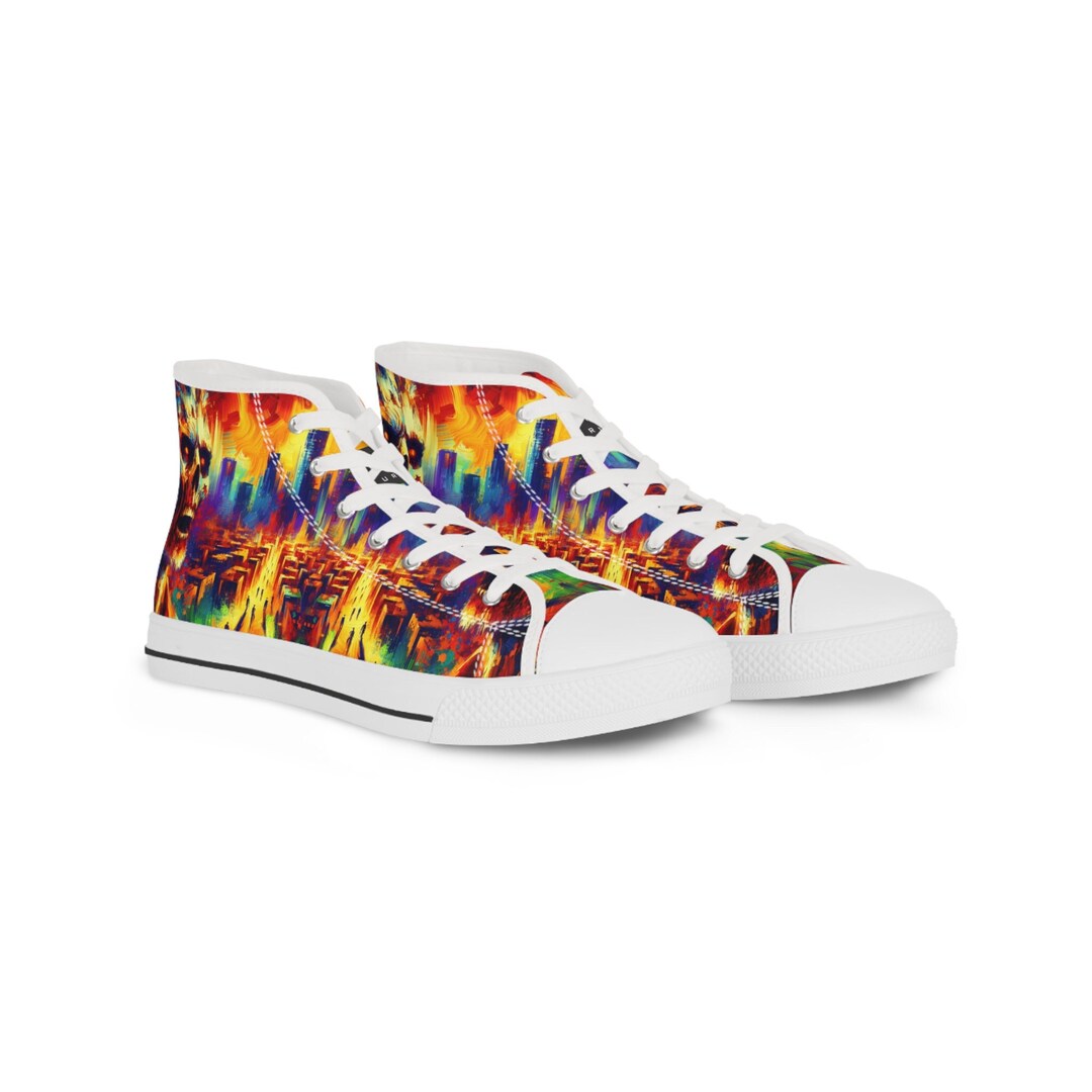 City of Zombies Pride Sneakers, Pride Themed Footwear, LGBTQ Shoes ...