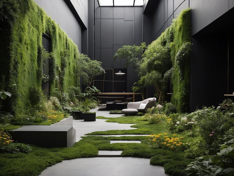 4 Images Urban Bloom - Architecture - Etsy