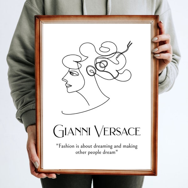 Versace Poster - Etsy