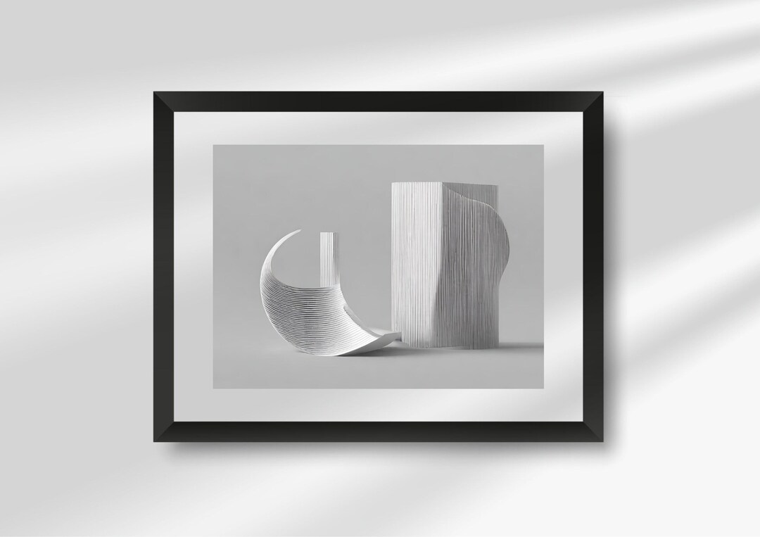 Minimal Object Poster, Printable Art, Digital Download, Minimalistic ...