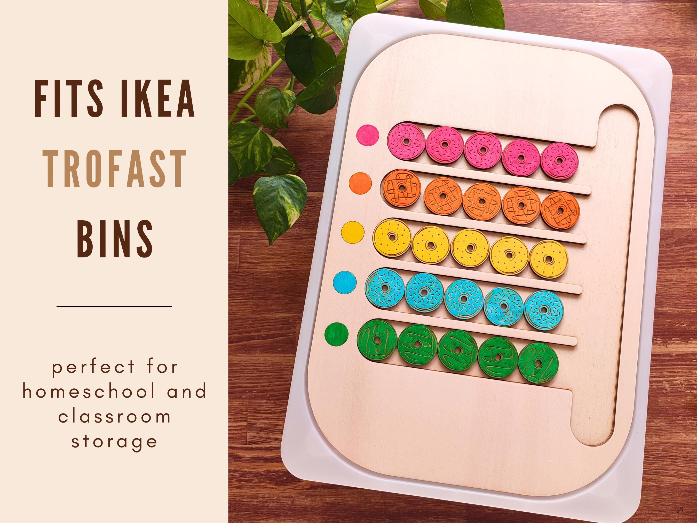 Colors Sorting Game Laser Files, Logic Puzzle SVG DXF, Early Education ...
