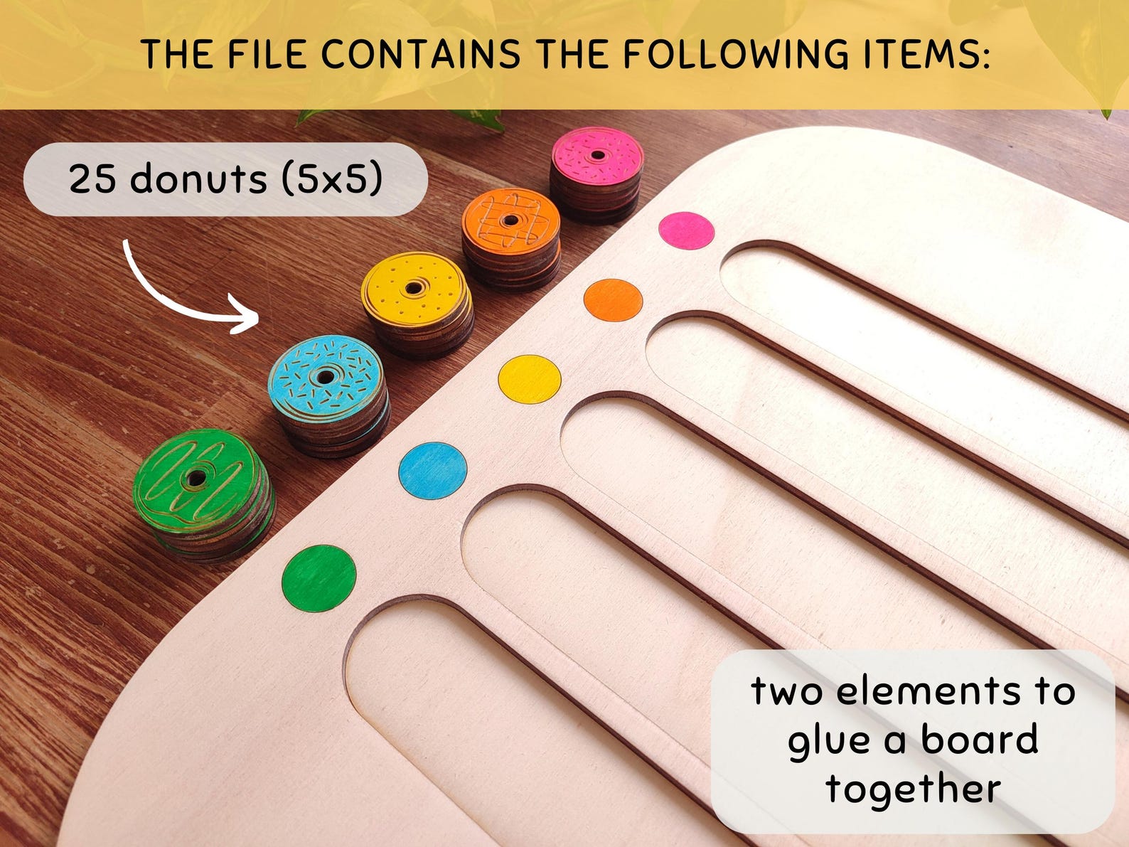 Colors Sorting Game Laser Files, Logic Puzzle SVG DXF, Early Education ...