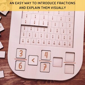 Fraction Strips Laser Files, Fraction Bars SVG DXF, Fraction Tiles for ...