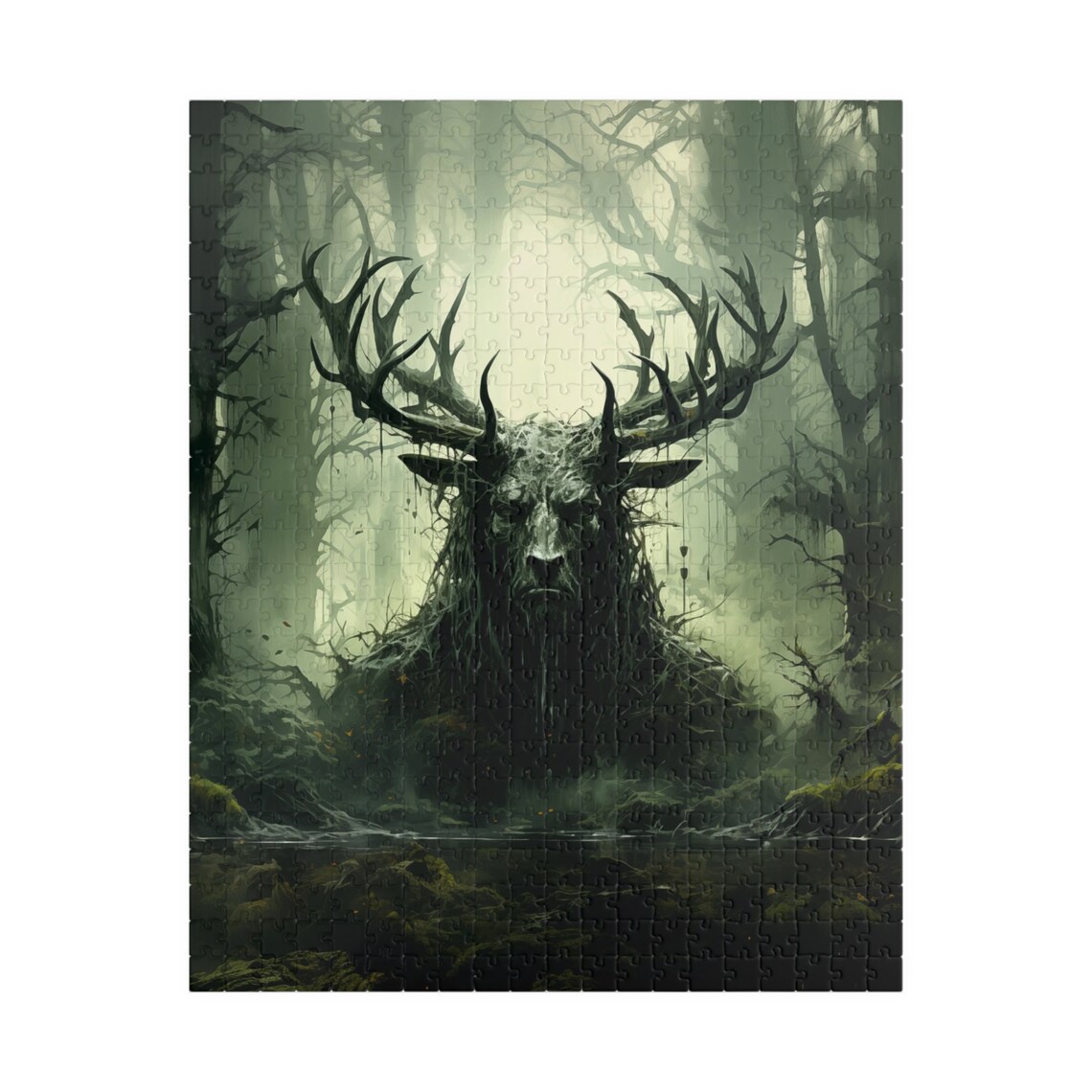 Forest God Puzzle 100 3000 Piece, Mythology Picture Puzzle 1000 Piece ...
