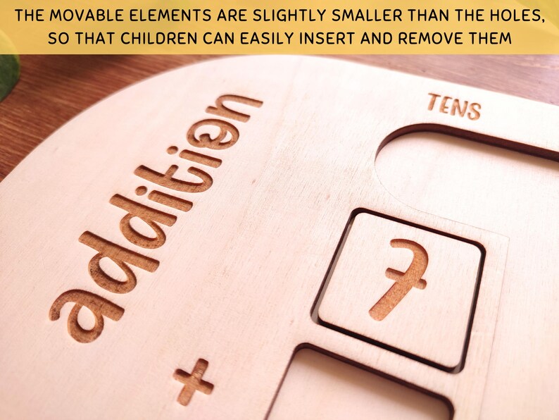 Double Digit Addition Laser File, 2nd Grade Math Center SVG DXF ...