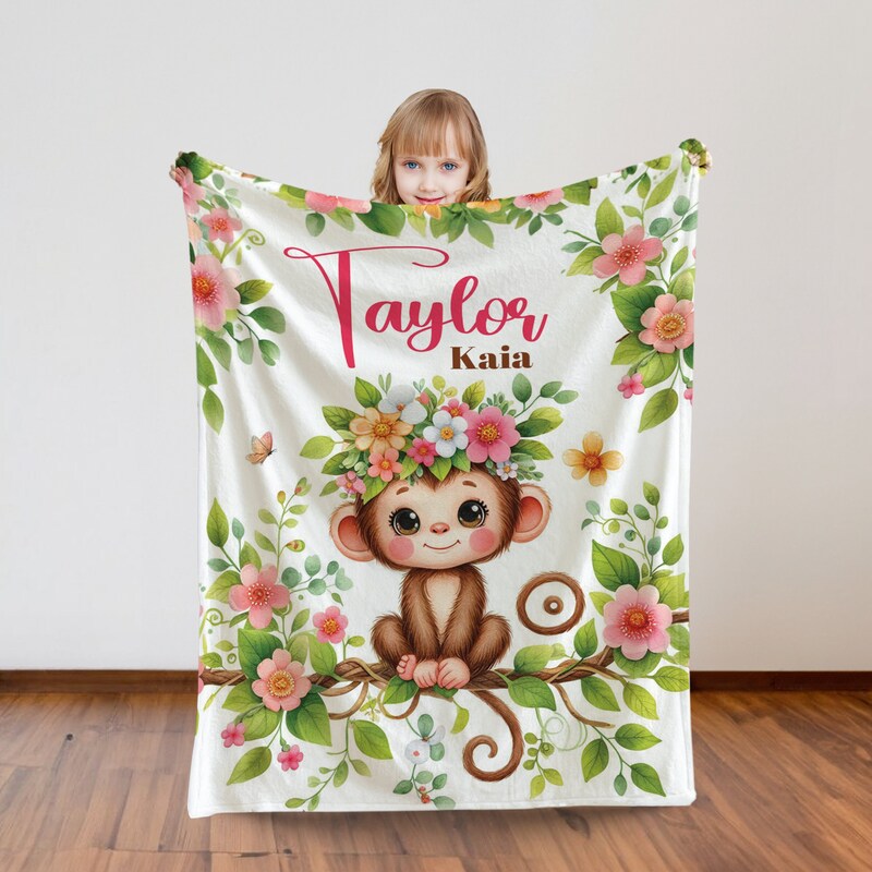 Monkey Blanket - Etsy