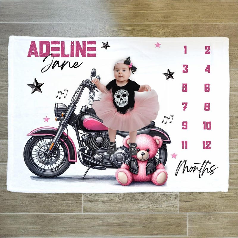 Motorcycle Baby - Etsy