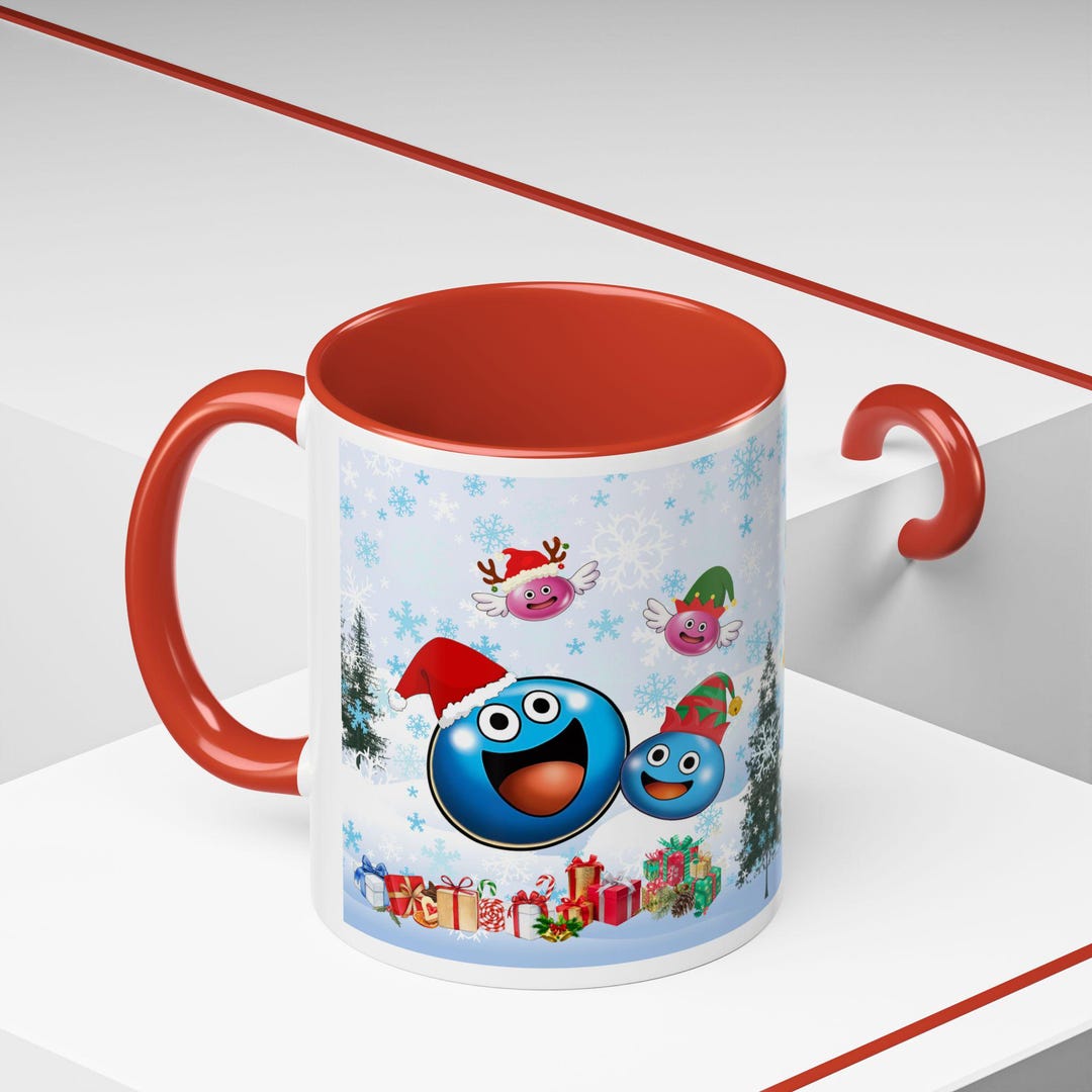 Dragon Quest Mug, Slime Mug, Holiday for Christmas, Winter Celebrations ...
