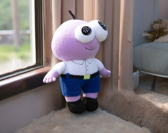 Smiling Friends Glep, Handmade Plush Toy - Etsy