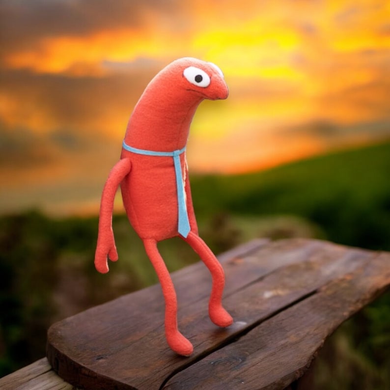 Smiling Friends Alan Plushiee Handmade - Etsy