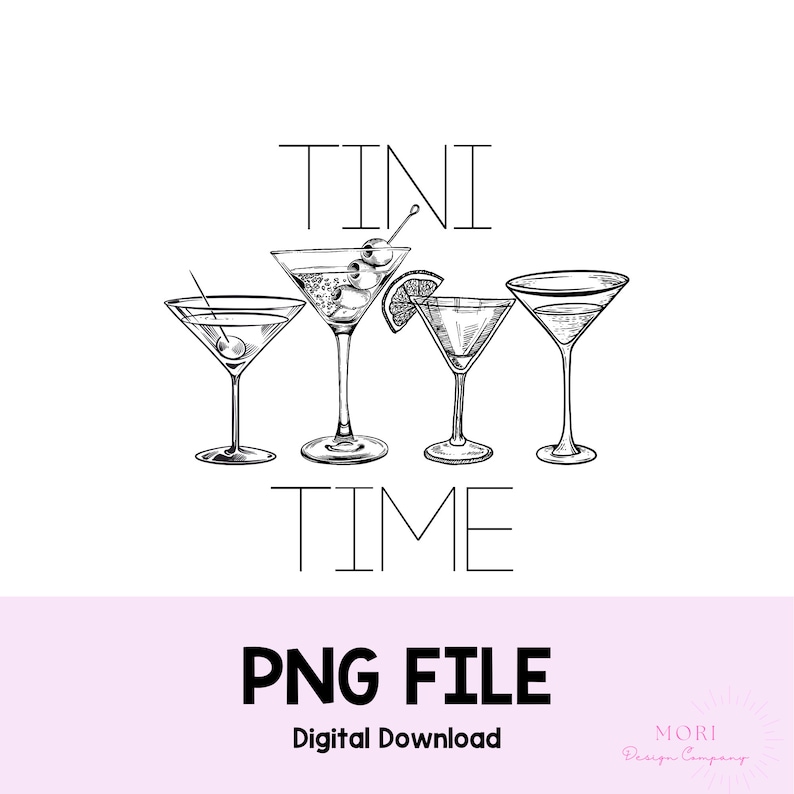 Tini Time Martini PNG Cocktails, Martinis, Social Hour, Happy Hour ...