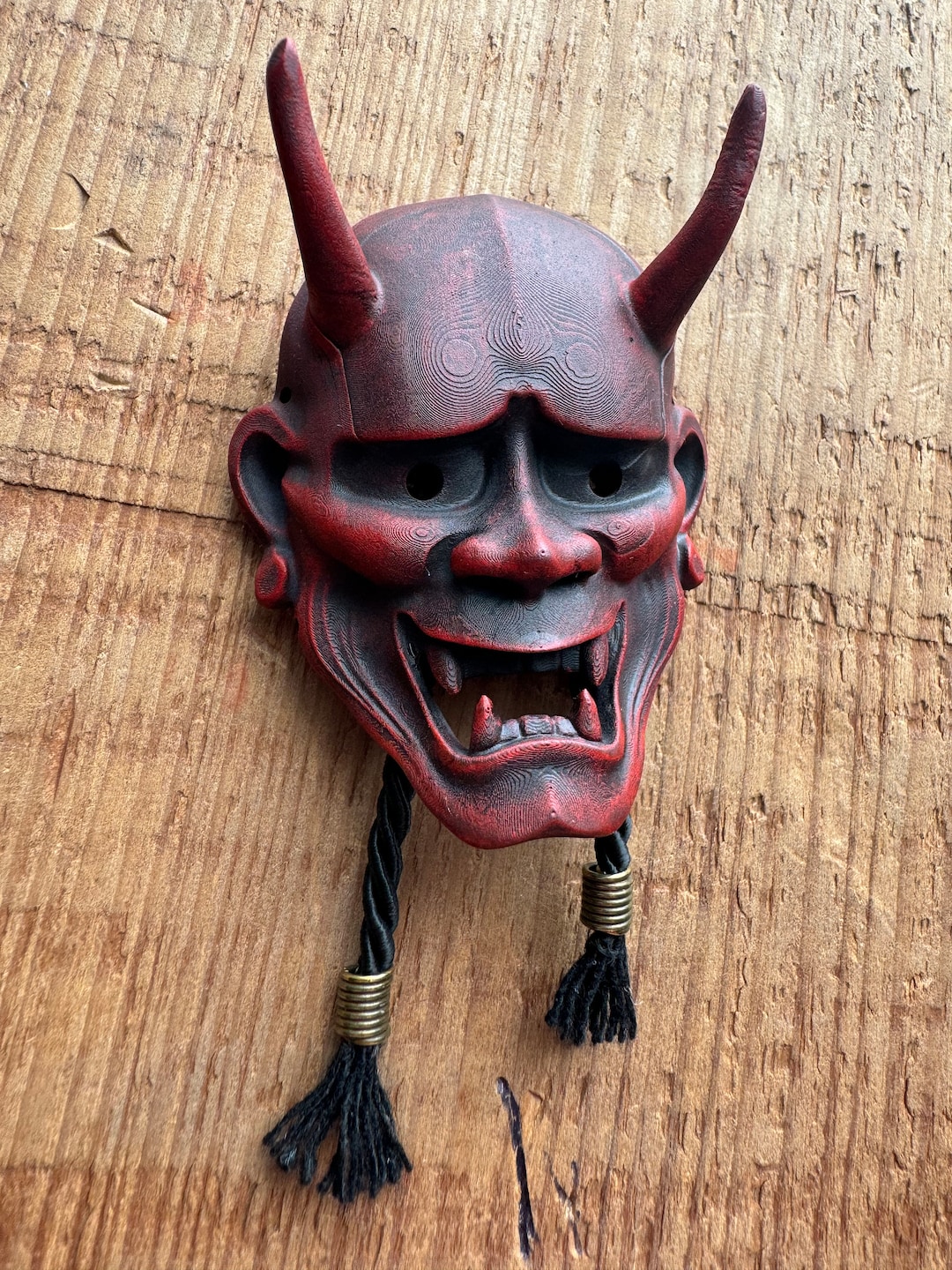 Hannya Mask Magnet, 3D Magnet, Resin, Japanese Traditional Hannya Mask ...