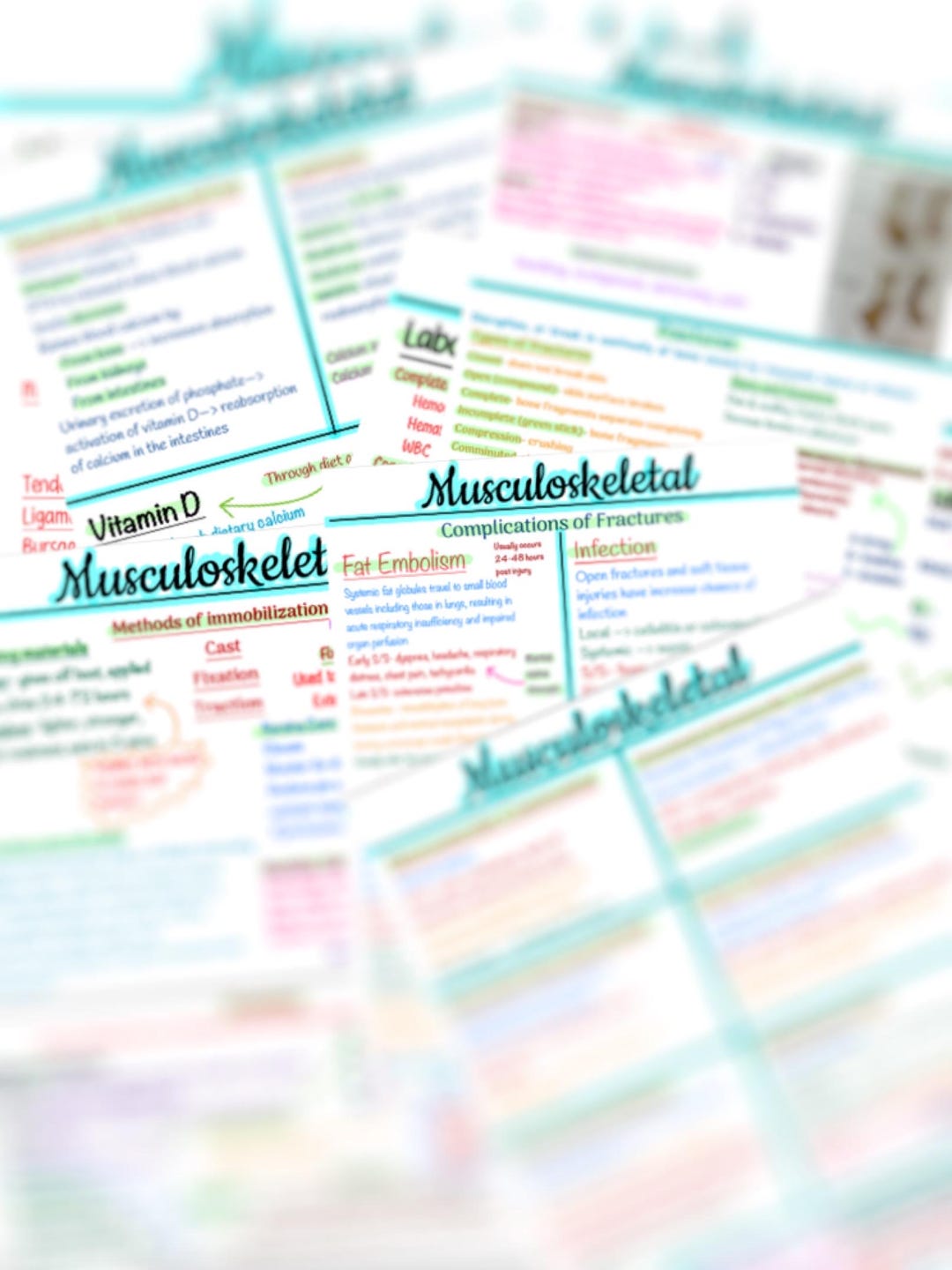 Med Surg Musculoskeletal Study Guide - Etsy