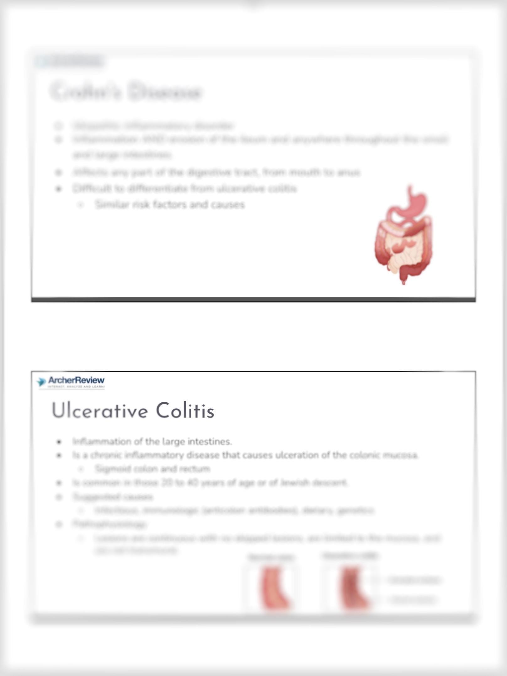 Archer Med Surg Gastrointestinal Study Guide - Etsy