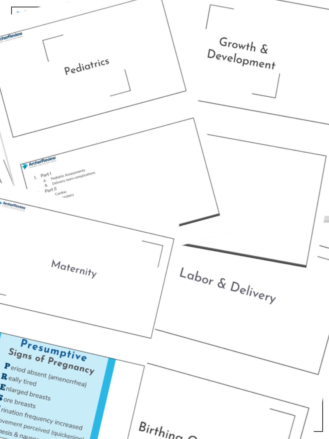 Archer Mother Baby and Pediatrics Study Guides - Etsy