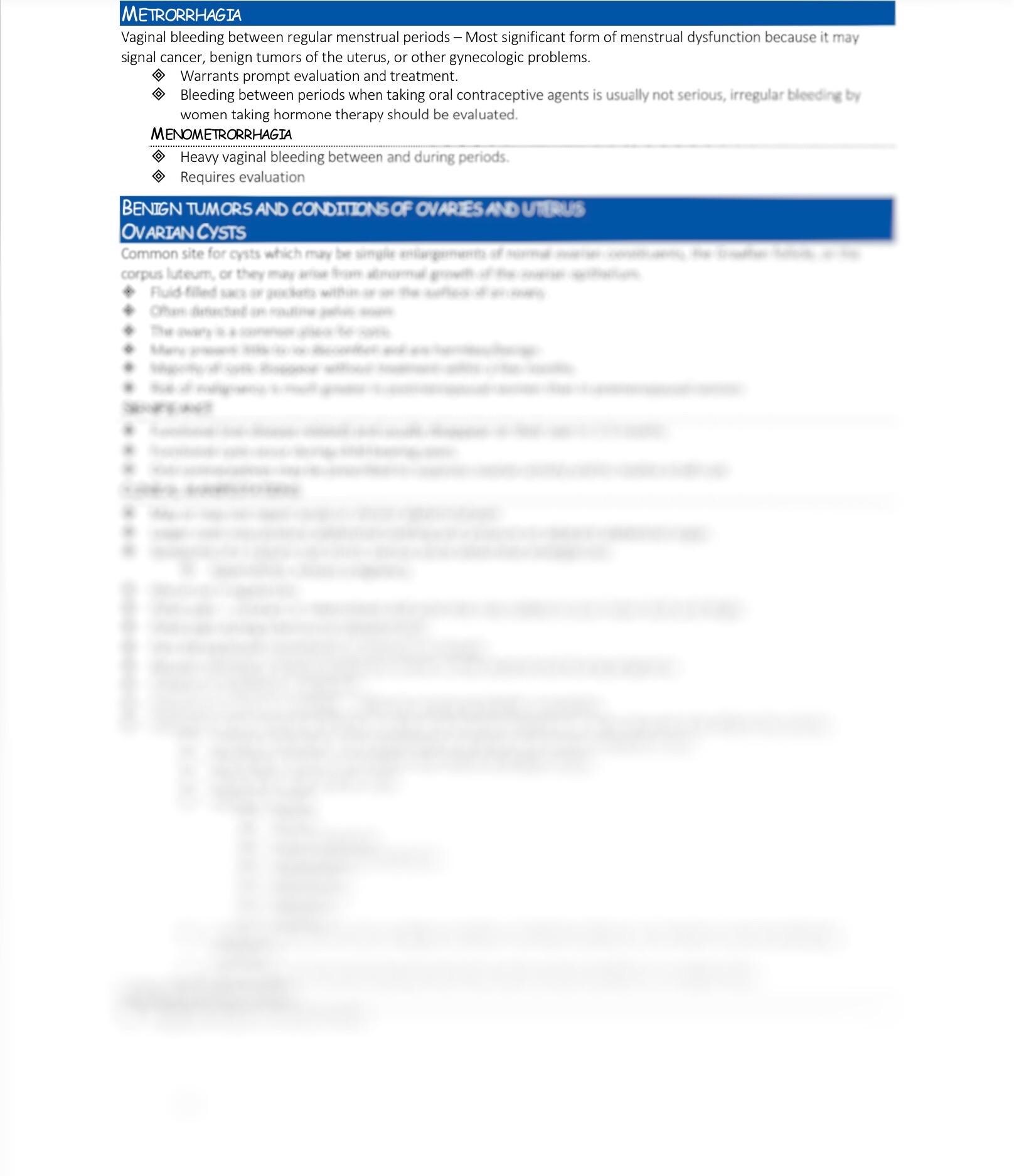 Female Reproductive System Study Guide - Etsy