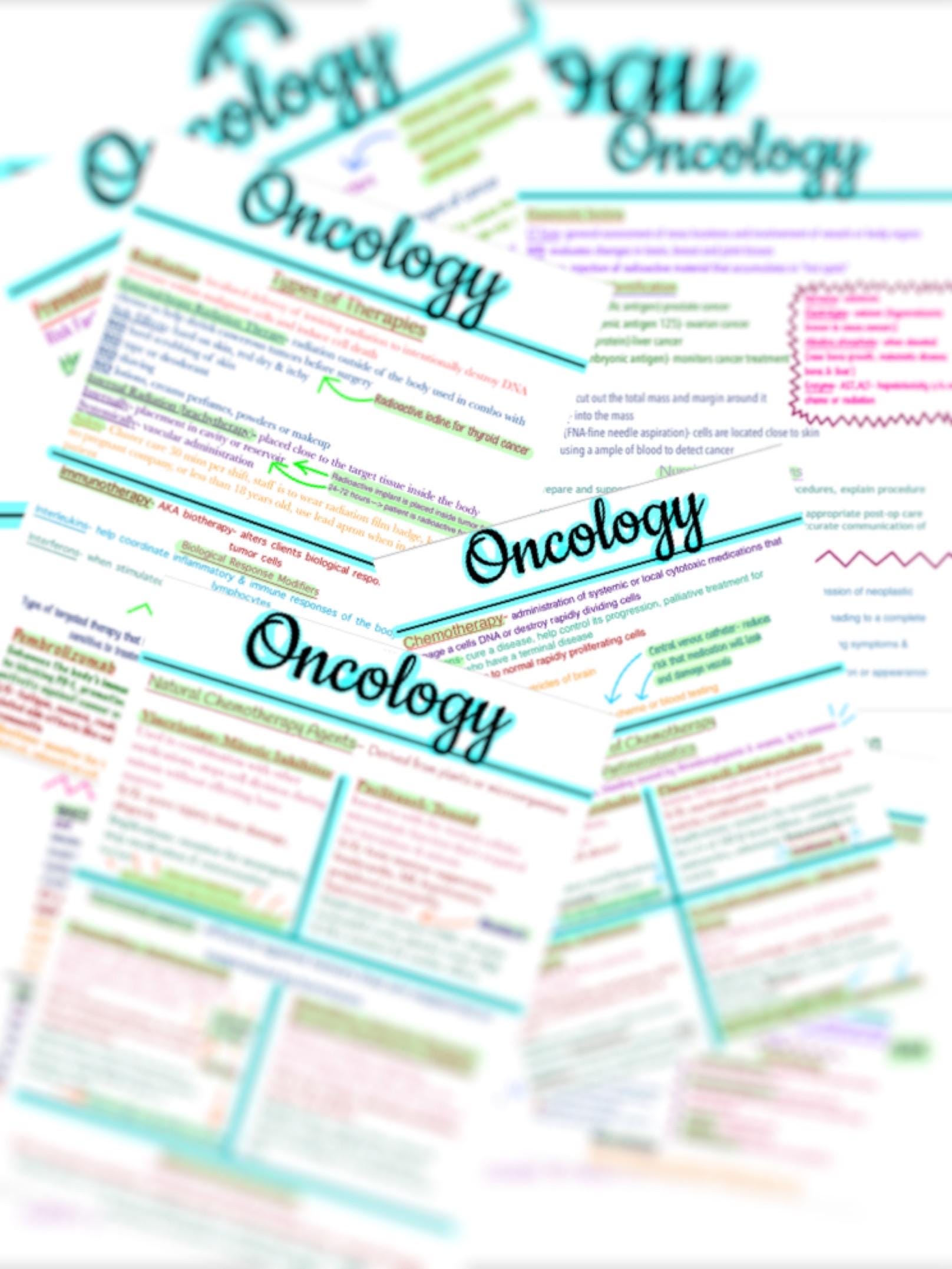 Med Surg Oncology Study Guide - Etsy