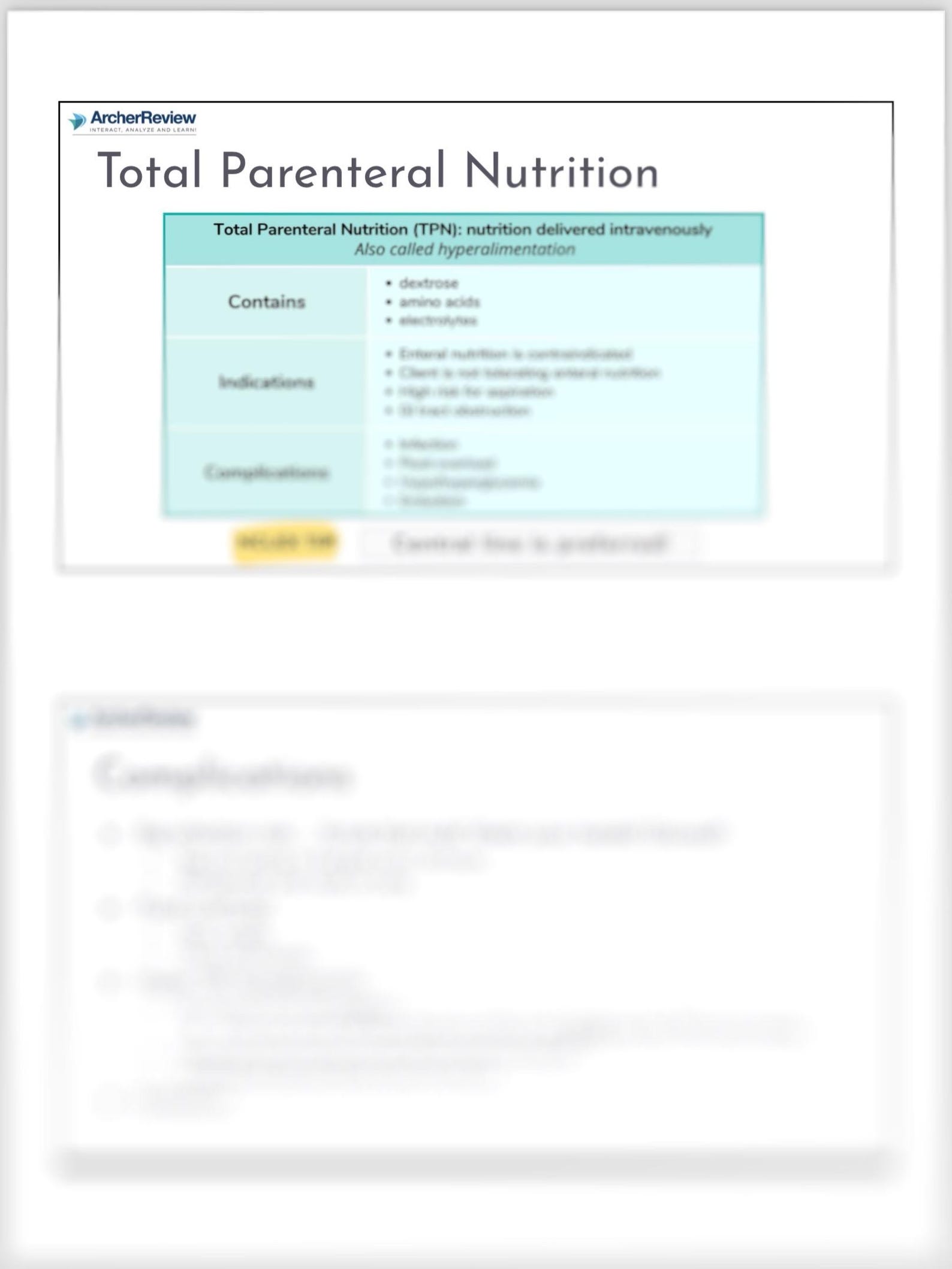 Archer Med Surg Gastrointestinal Study Guide - Etsy