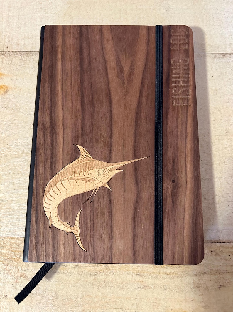 FISHING LOG JOURNAL Journal Fishing Gift Fishing Journal A5 Notebook ...