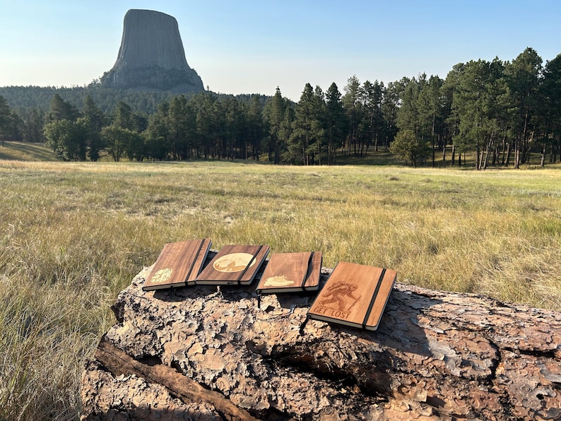 Personalized Wood Hiking Journal: Trail Logbook Gift - Etsy
