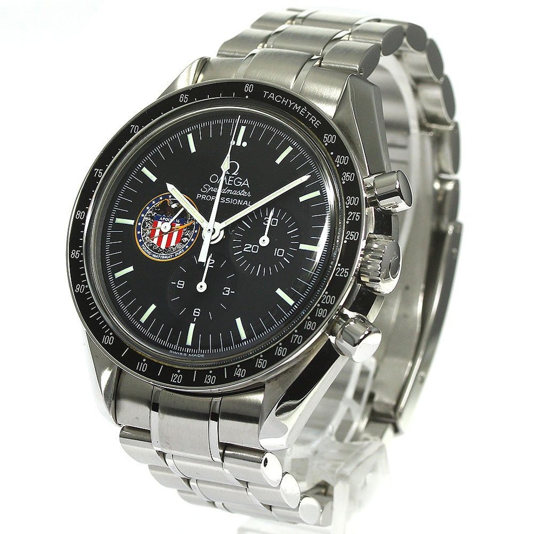 Omega Omega 3597.19 Speedmaster Missions Apollo 16 Chronograph Manual ...