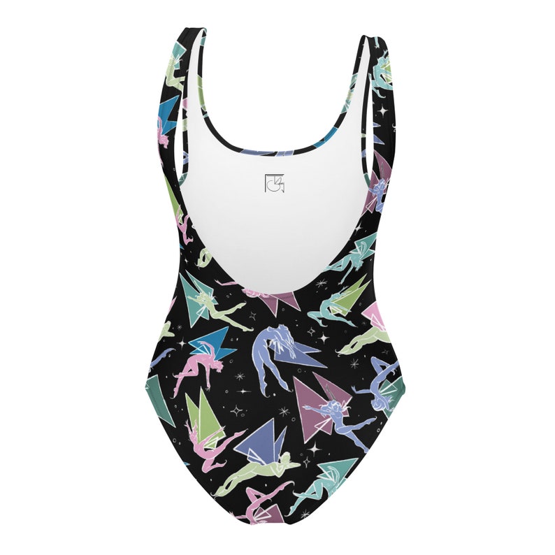 Pastel Pixie Dust One-piece Swimsuit, Fairy Swimwear, Fae One Piece - Etsy