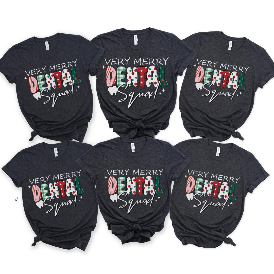 Dental Team Shirts Christmas, Office Shirts, Dental Squad Shirts ...