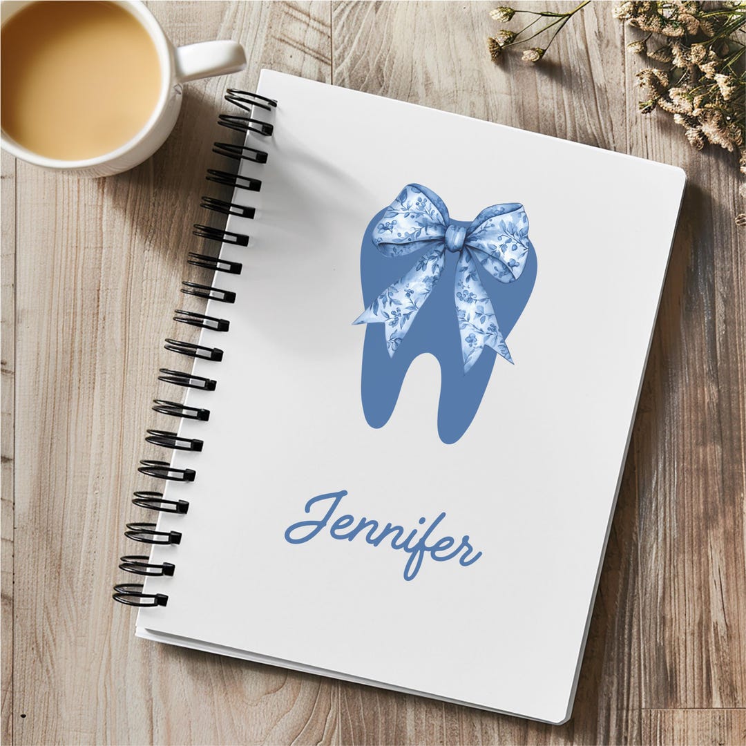 Personalized Dental Assistant Gift, RDA Gift, Dental Notebook, Dental ...