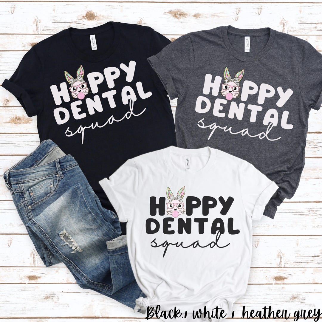 Easter Dental Office Shirts, Dental Squad Shirts, Dentist Easter Tees ...