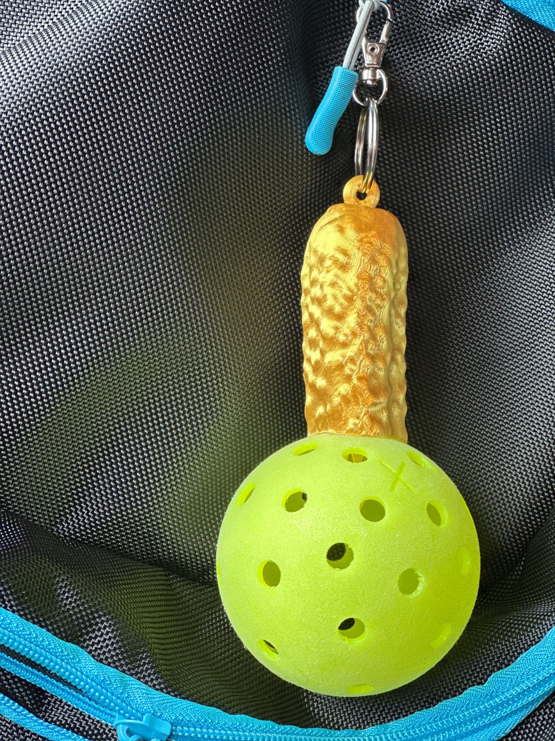 The Golden Pickle - Quick Release Pickleball Holder - Etsy