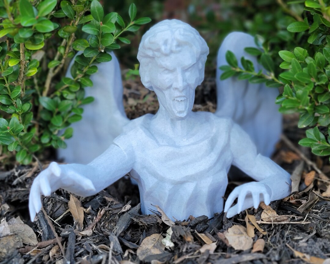 Weeping Angel 3D Printed Model Halloween Decoration Weeping Angel - Etsy