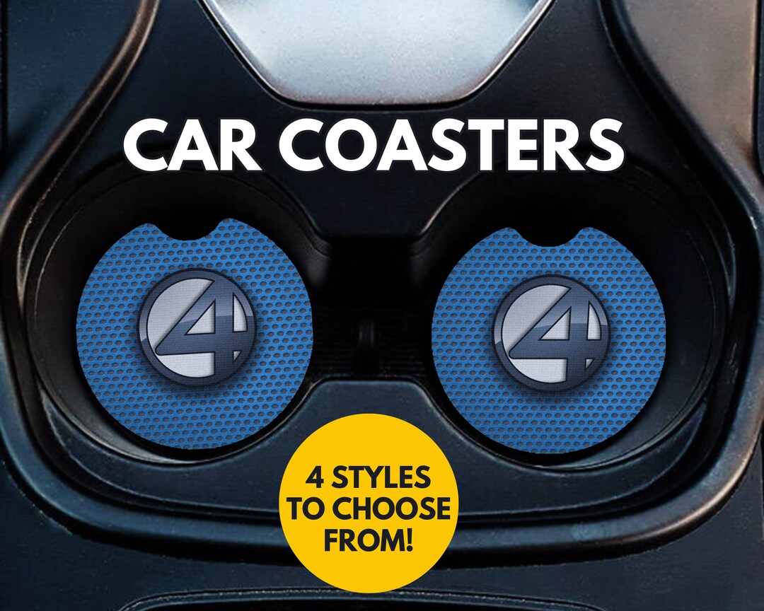 Car Coaster - Fantastic Four Uniform Flame Car Coaster (variety) - Etsy
