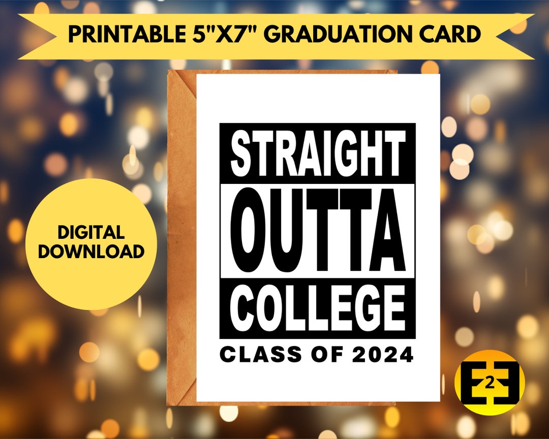 Graduation 57 Card DIGITAL DOWNLOAD - Etsy