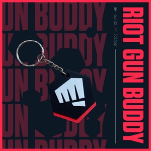 Valorant Riot Gun Buddy Keychain - Etsy