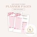 Cherry Blossom Daily Planner Printable - Etsy