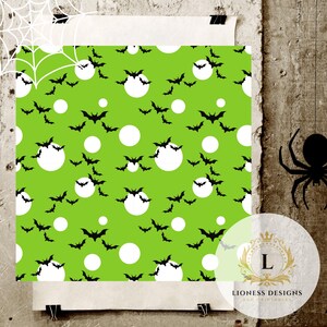 20 Seamless Halloween Themed Digital Papers, Seamless Commercial Use ...