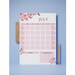 Cherry Blossom Full Yearly Planner Printable - Etsy