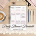 Pretty in Pink Daily Planner Printable - Stay Organized With Style - Etsy