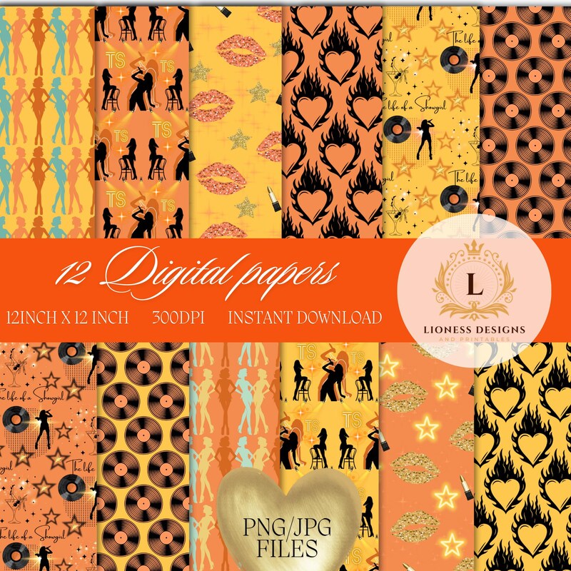 The Life of a Showgirl Wallpaper - Etsy