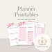 Cherry Blossom Daily Planner Printable - Etsy
