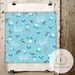 Valentine Seamless Digital Paper, Blue Hearts Pattern, Cold Heart ...