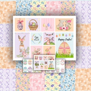 Easter Journal Stickers - Pastel - Etsy