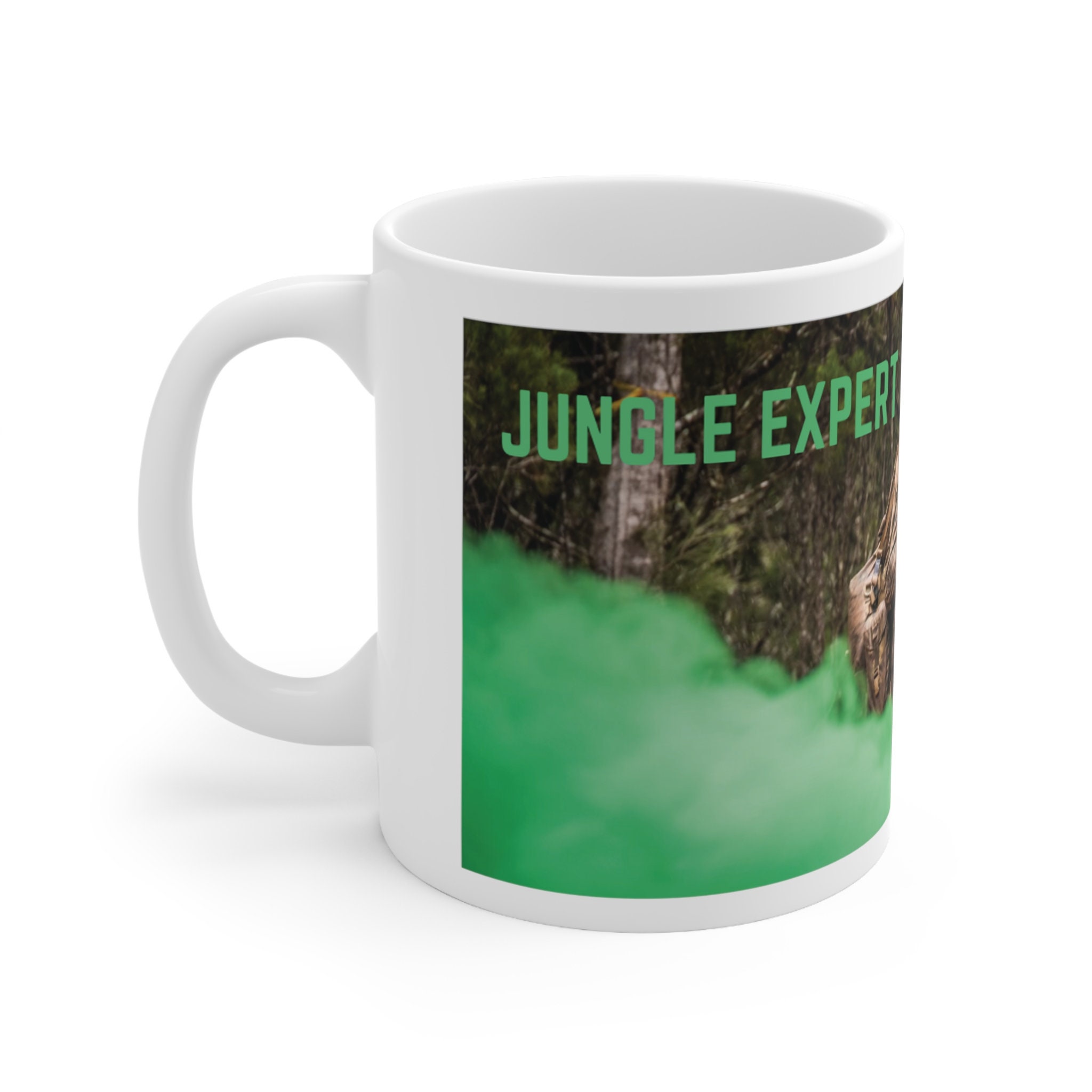 Jungle Expert Schofield Barracks Hawaii, Ceramic Coffee Mug 11oz, Army ...