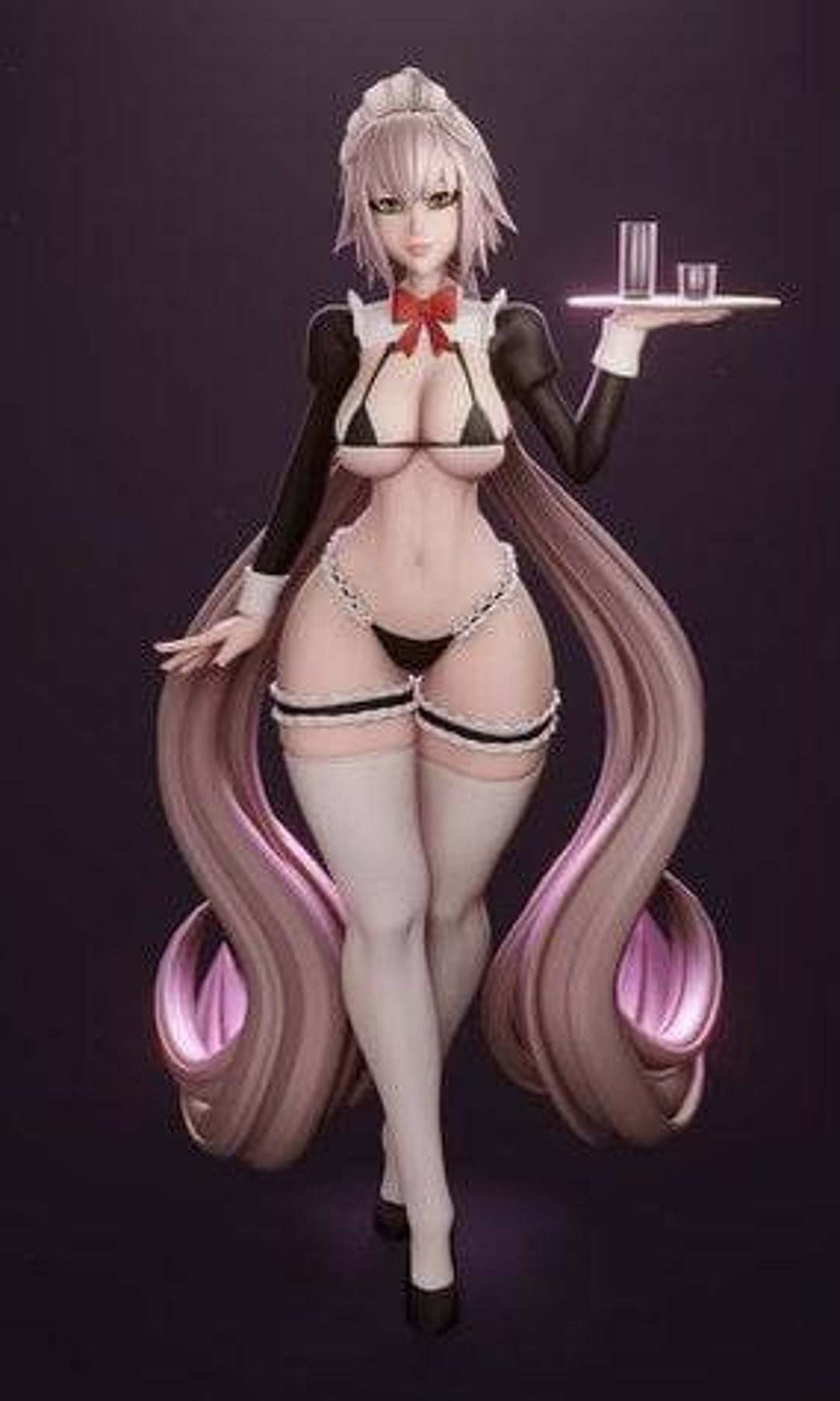 Rushzilla Maid Jeanne 3d Stl File 3d Design 3d Printer Rushzilla