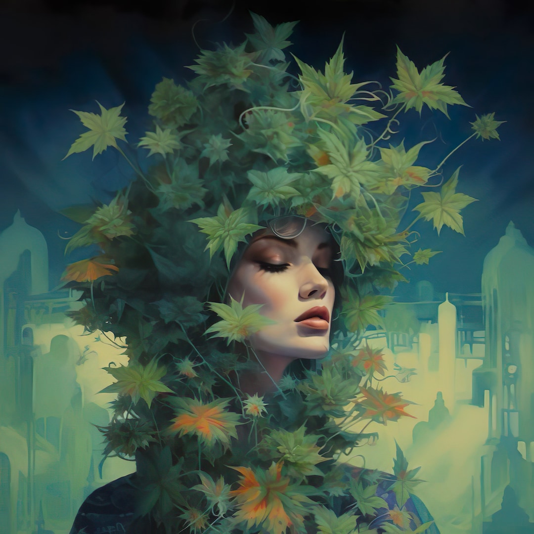 PRINTABLE INSTANT Download Art, Cannabis Art, Marijuana Art, 420 Art ...