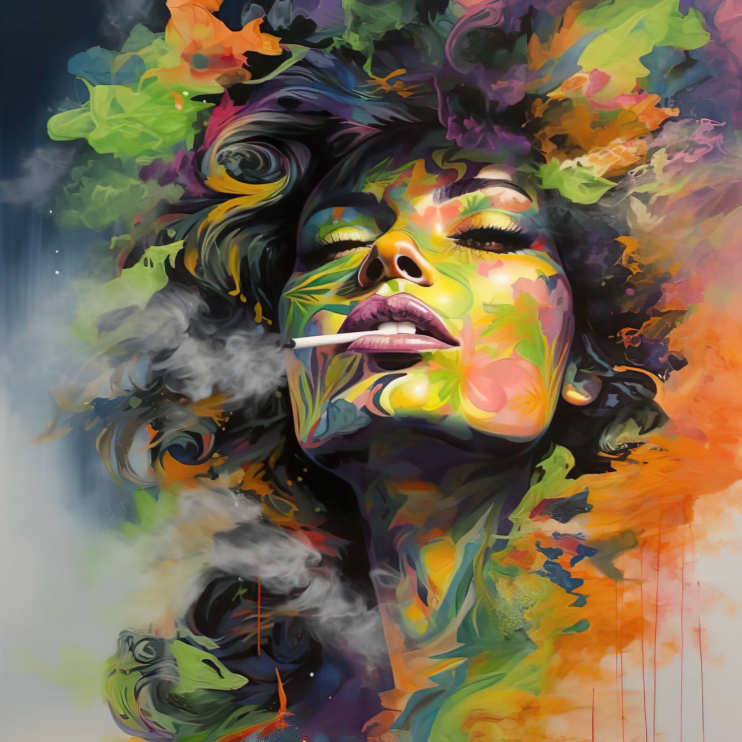 PRINTABLE INSTANT Download Art, Cannabis Art, Marijuana Art, 420 Art, Pot Art, Stoner Art, 420 ...