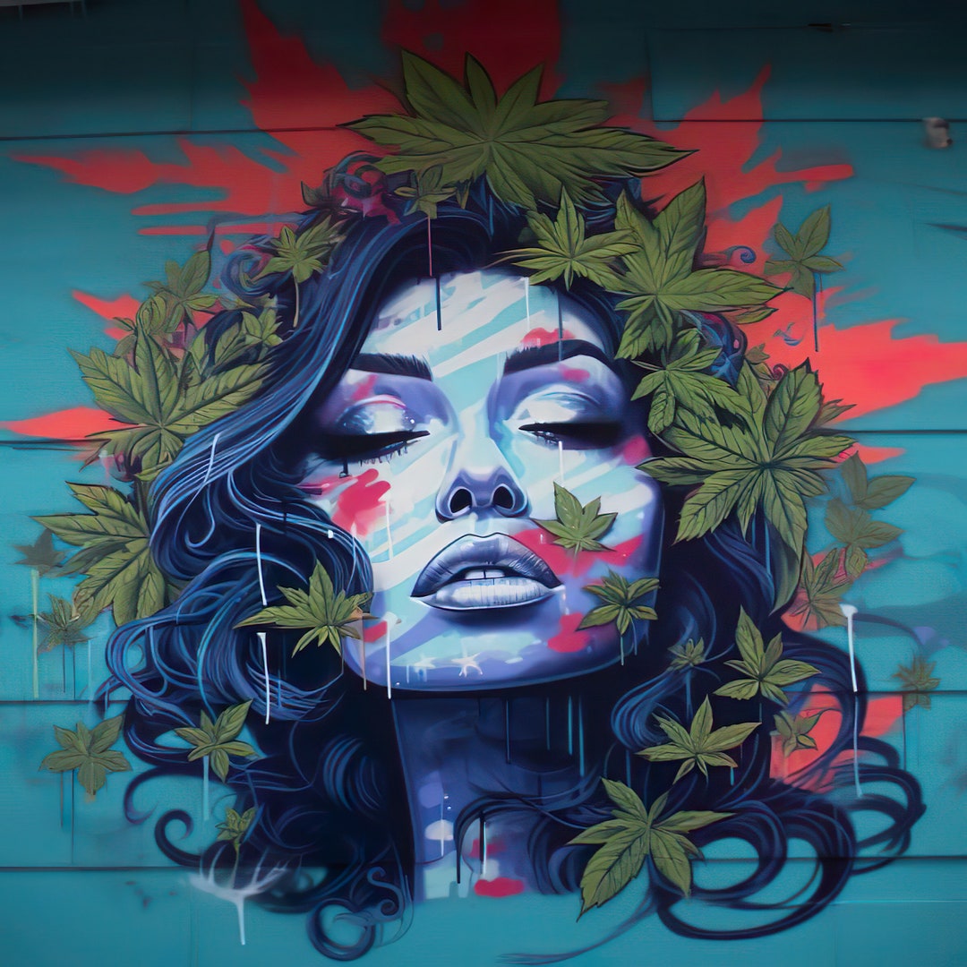 PRINTABLE INSTANT Download Art, Cannabis Art, Marijuana Art, 420 Art ...