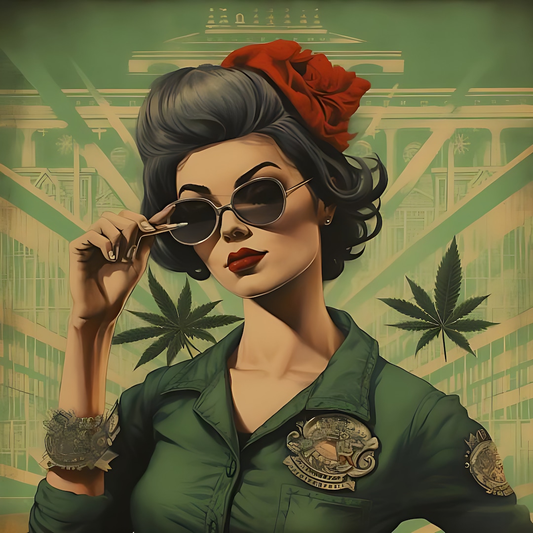 PRINTABLE INSTANT Download Art, Cannabis Art, Marijuana Art, 420 Art, Pot Art, Stoner Art, 420 ...