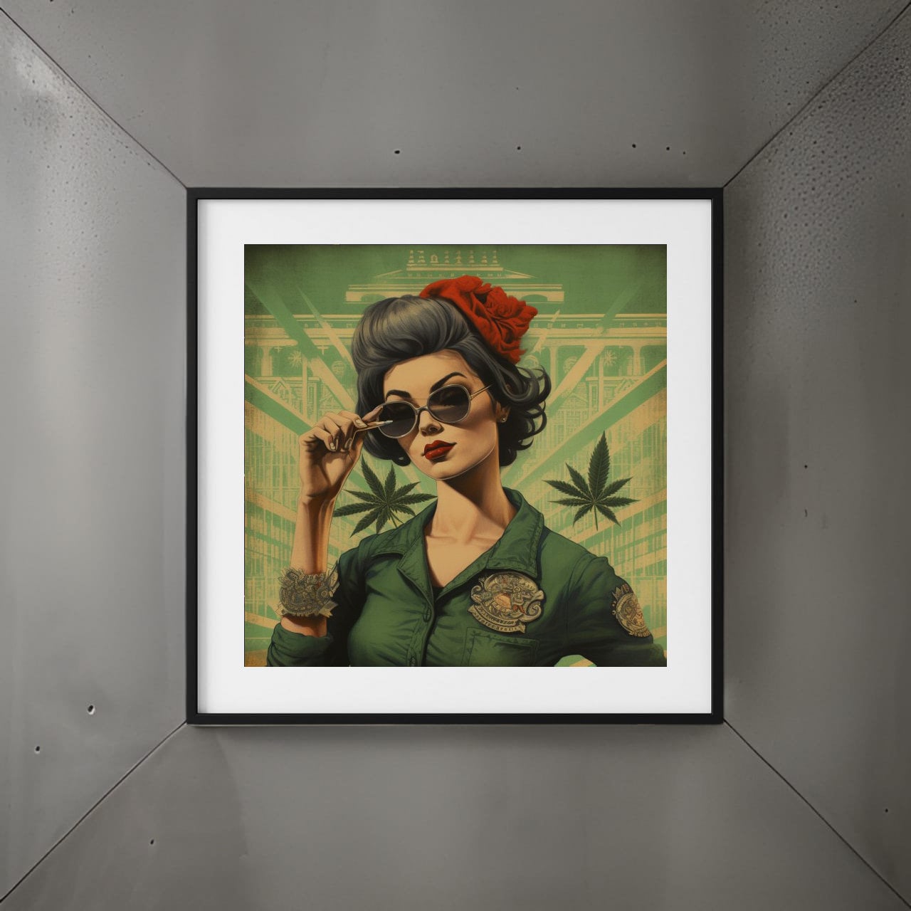 PRINTABLE INSTANT Download Art, Cannabis Art, Marijuana Art, 420 Art ...