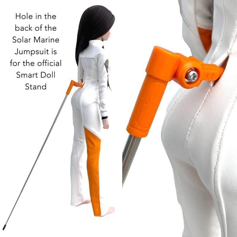 Smart Doll Solar Marine Jumpsuit Faux Leather Onesie All in One Piece ...